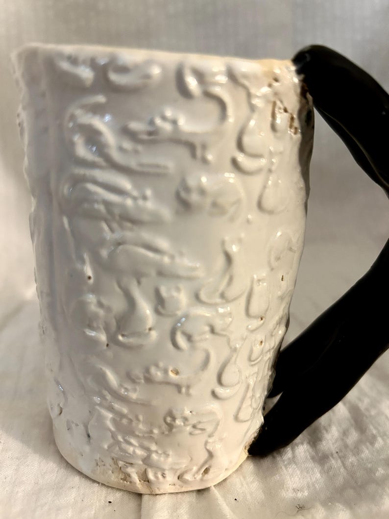 Cute Little Handmade Cat Mug - Etsy