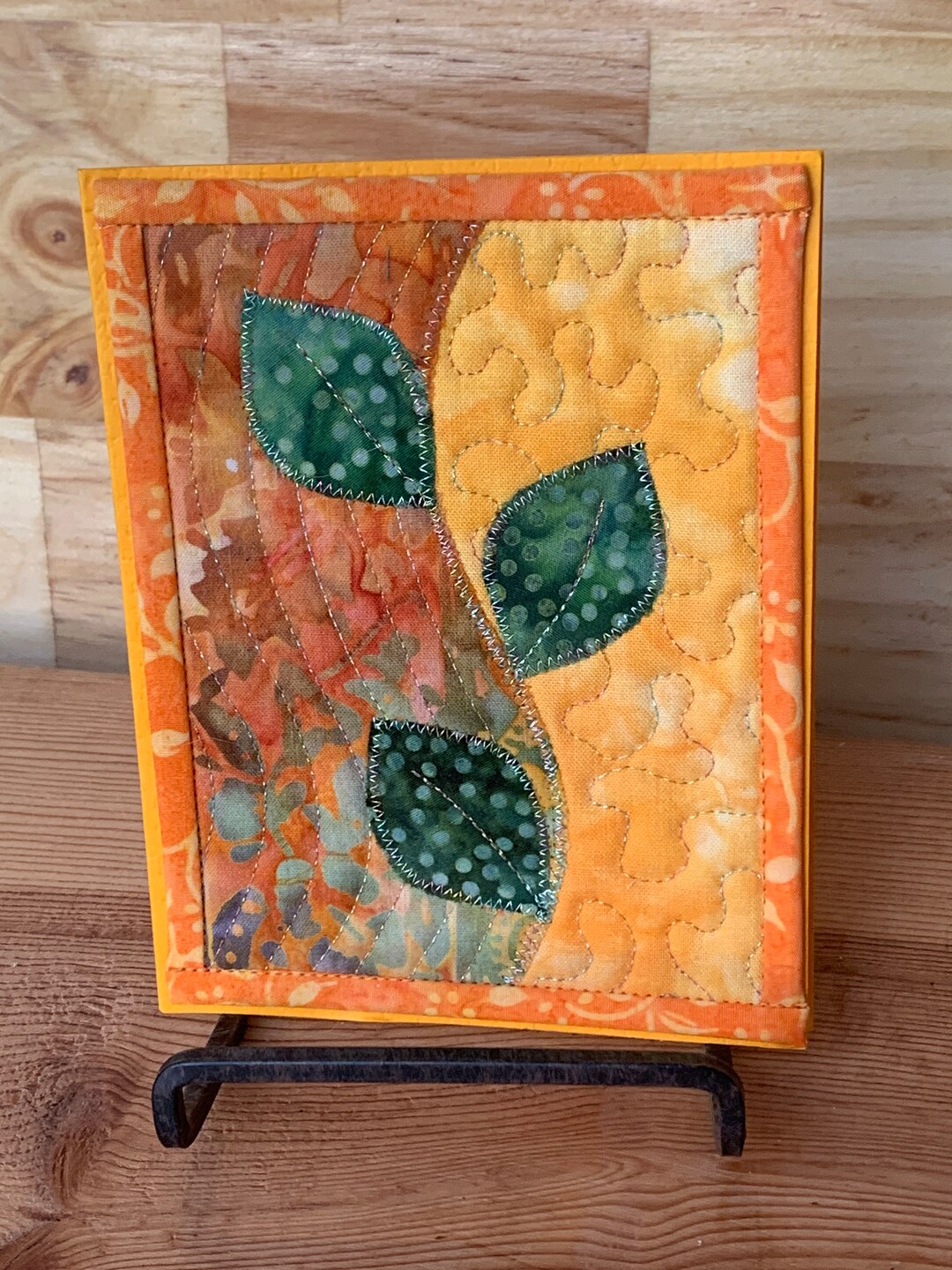 Three Leaves Card Digital Pattern - Etsy