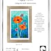Poppy Patch Collage Art Quilt Kit - Etsy