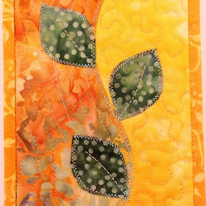 Three Leaves Card Digital Pattern - Etsy