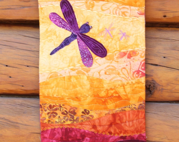 Summer Dragonfly Wall Hanging Quilt Kit - Etsy