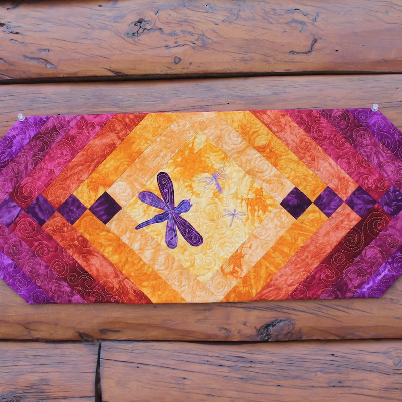 Dragonfly Quilt Pattern - Etsy