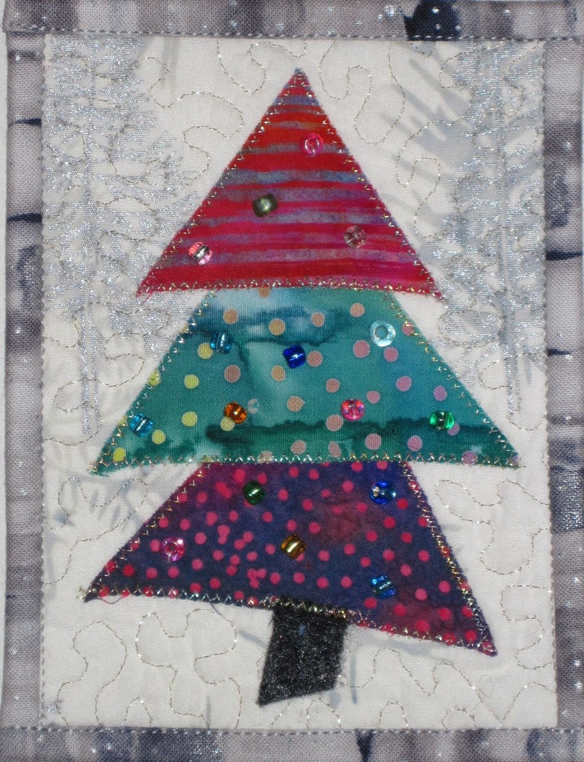 Winter Trees Card Digital Pattern - Etsy