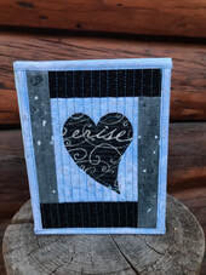 Wonky Heart Card Digital Pattern - Etsy
