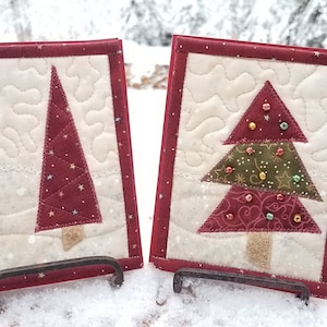 Winter Trees Card Digital Pattern - Etsy