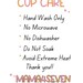 Caffeinated & Medicated Mental Health Glass Tumbler With Handle - Etsy