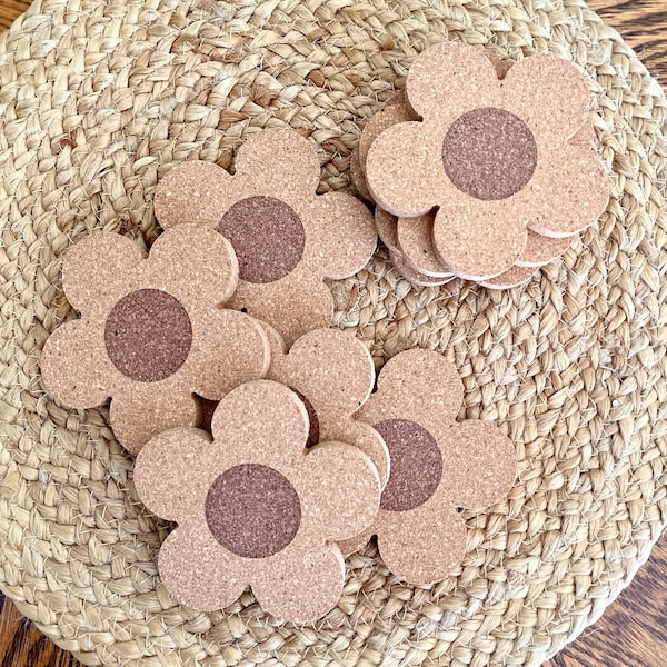 Cork Coasters - Etsy