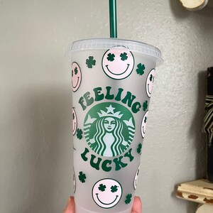 St. Patrick's Day Starbucks Cup Beer Can Glass St Patrick's Day Gifts ...