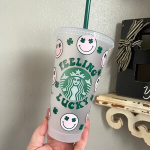 St. Patrick's Day Starbucks Cup Beer Can Glass St Patrick's Day Gifts ...