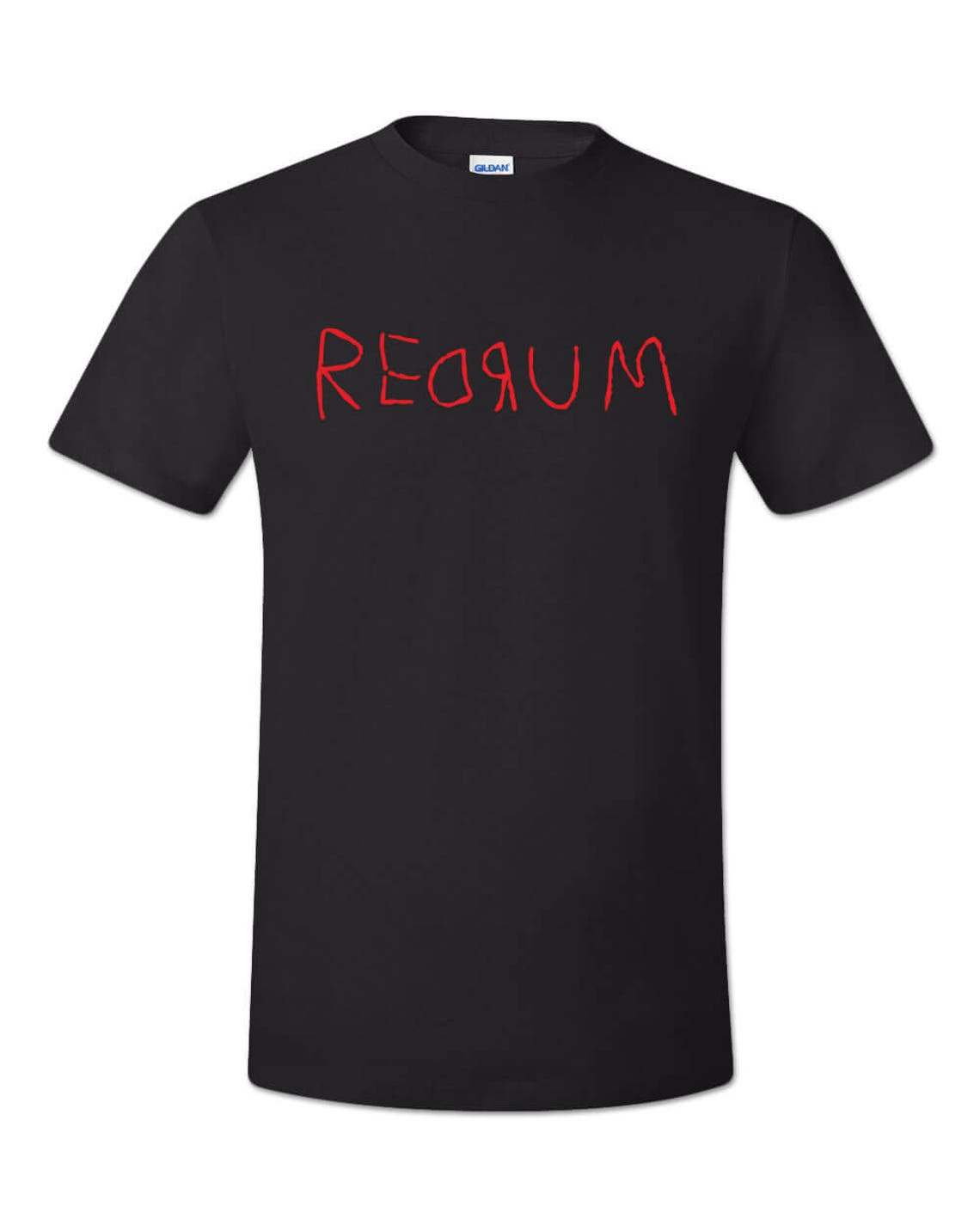 Redrum T-shirt the Shining Bloody Murder Backwards Cult | Etsy