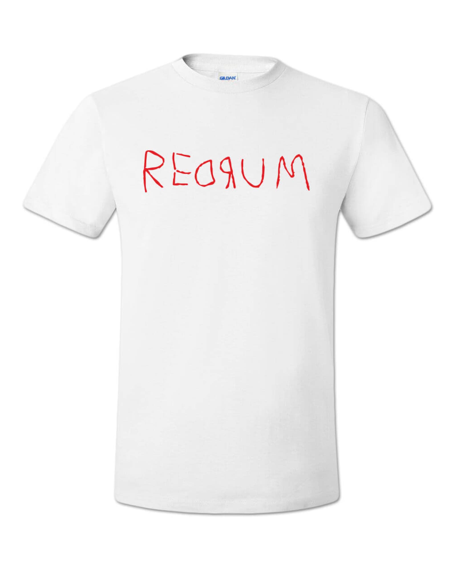 Redrum T-shirt the Shining Bloody Murder Backwards Cult | Etsy