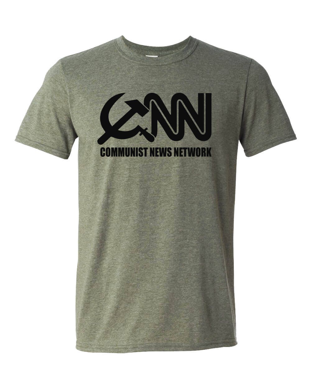 CNN Communist News Network T-shirt Funny Political Satire | Etsy