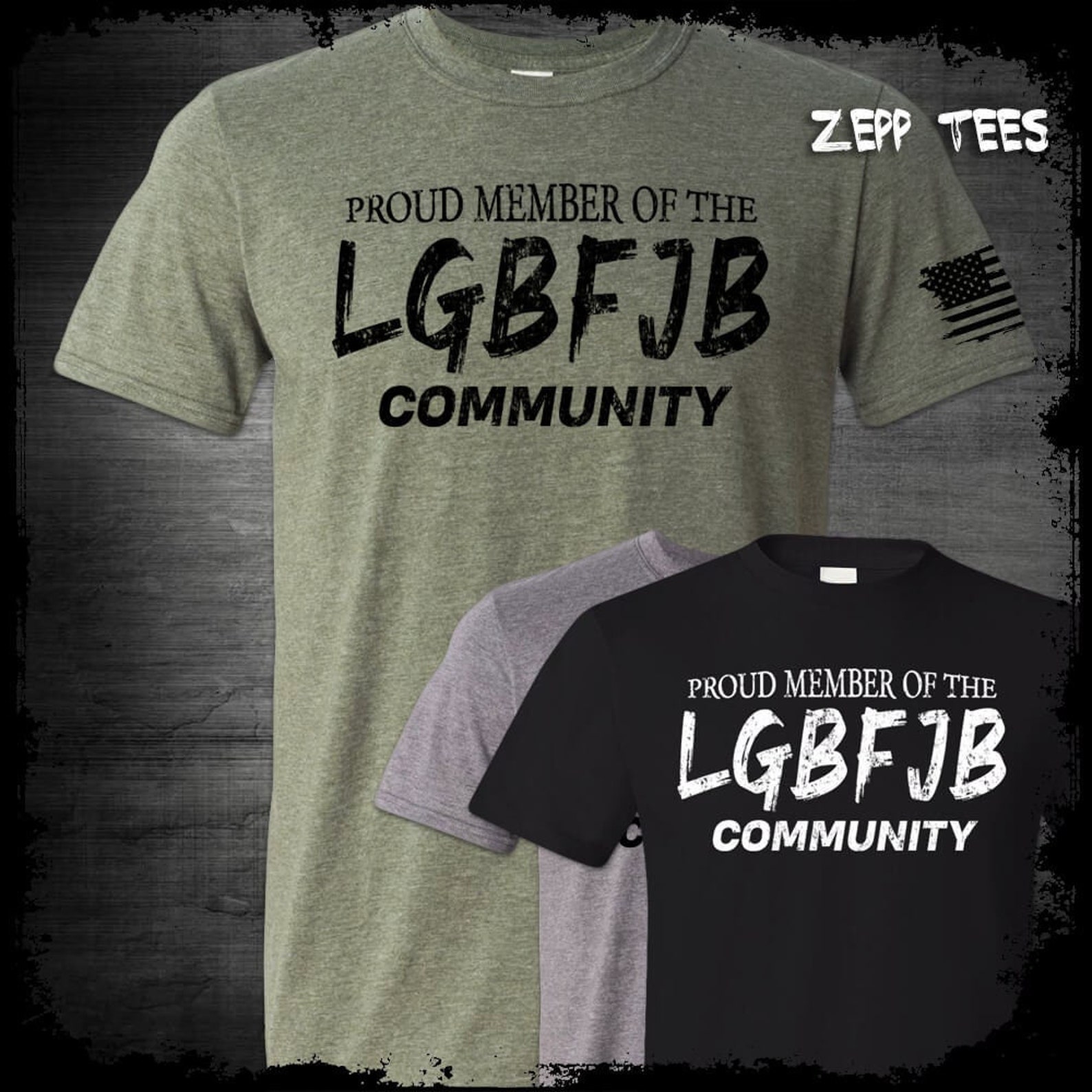 LGBFJB Community T-shirt Proud Member FJB Meme Let's Go | Etsy