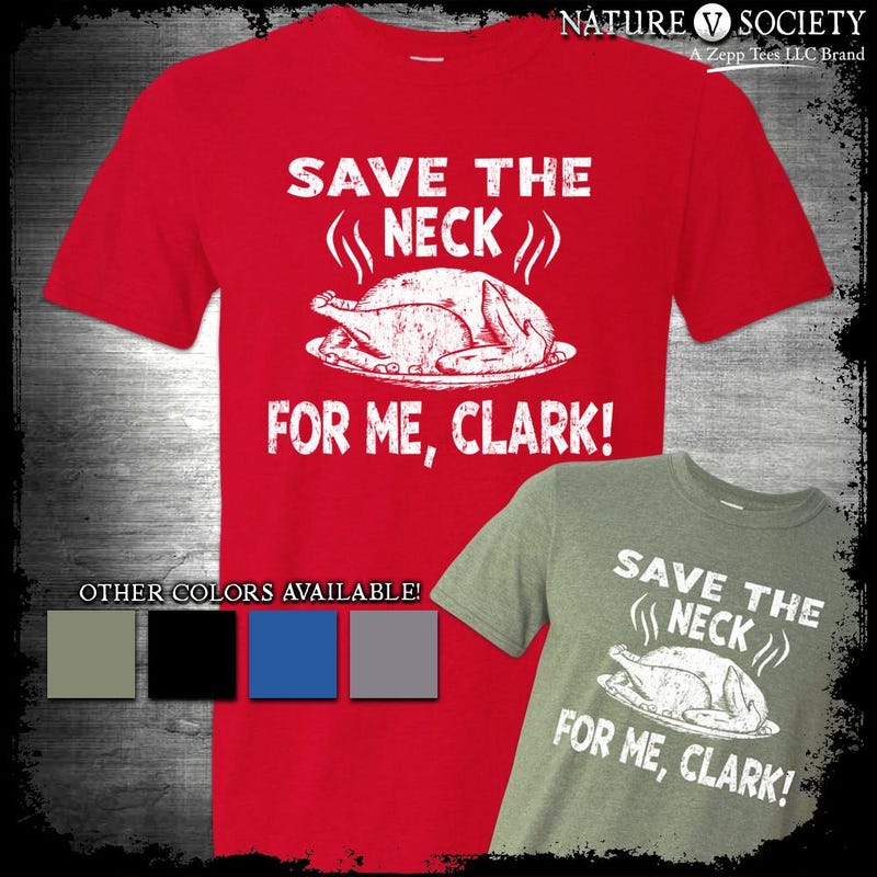 Save the Neck for Me Clark - Etsy