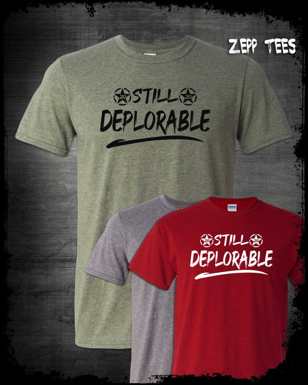 Still Deplorable Trump 2020 T-shirt Basket of Deplorables American ...