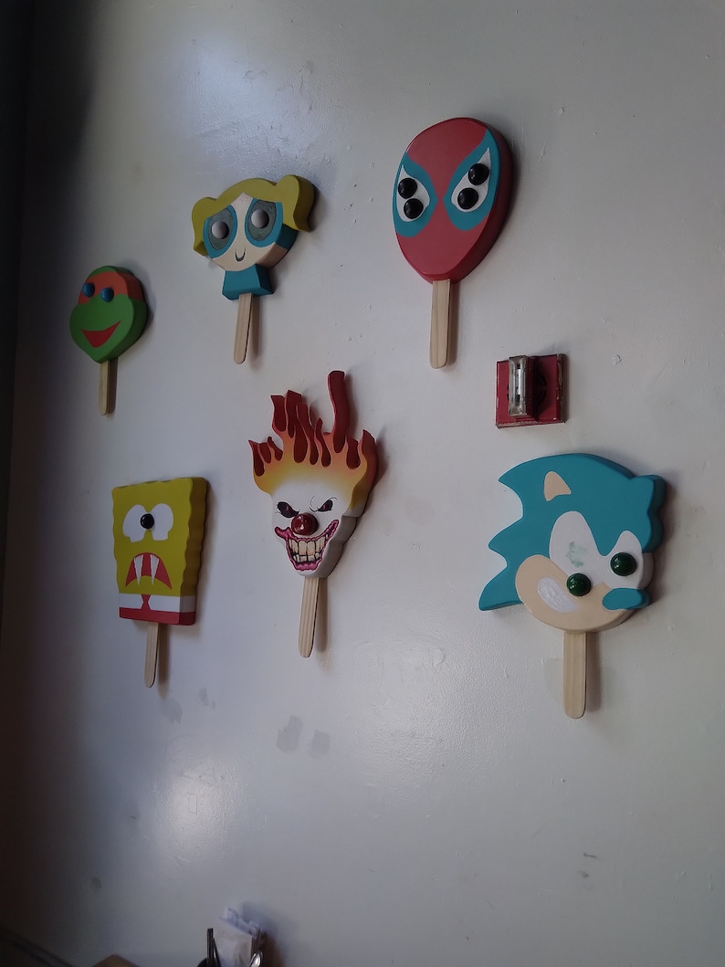 Sonic the Hedgehog Ice Pop Sculpture by Danny Wicked - Etsy