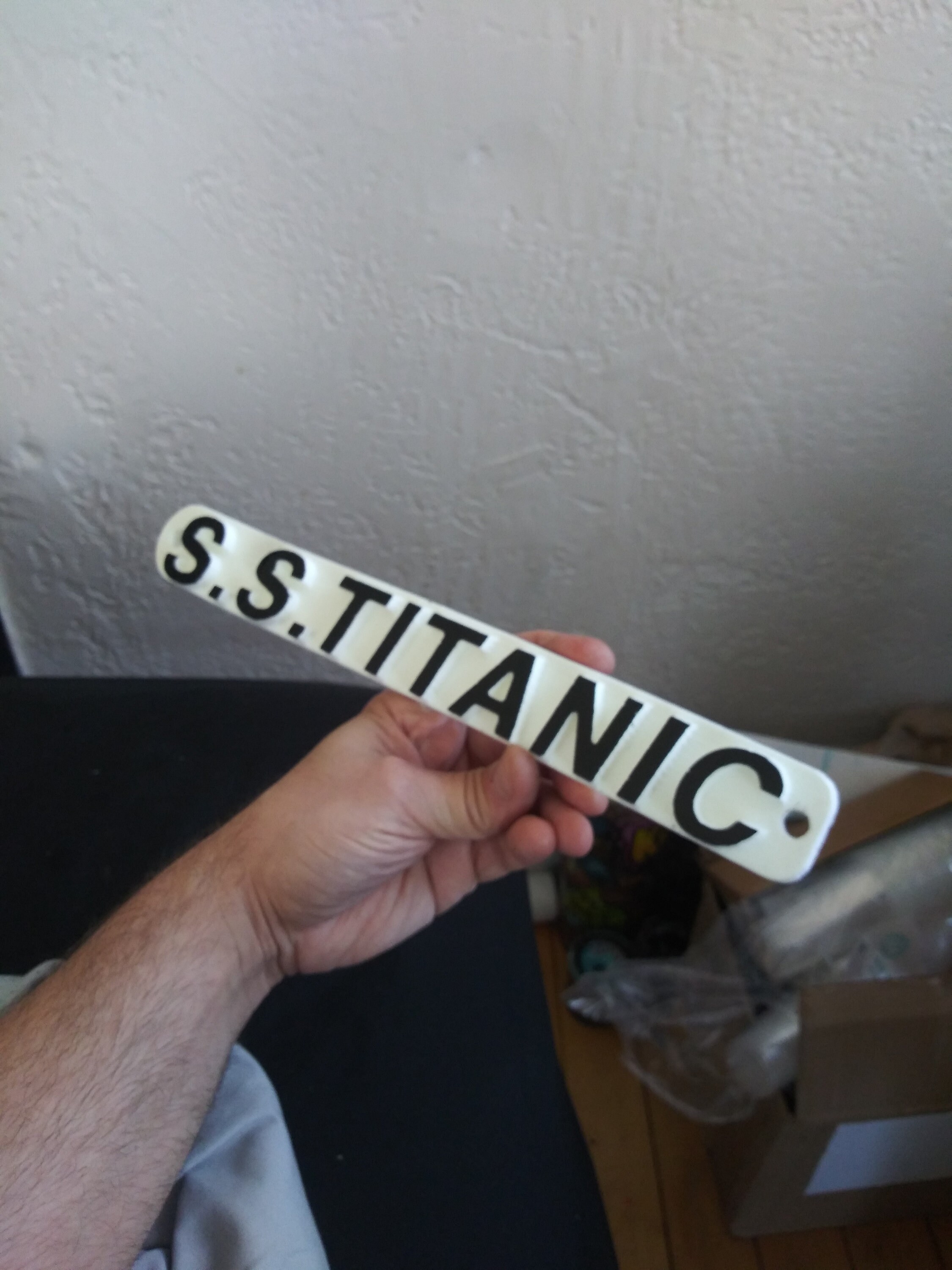 TITANIC Replica Lifeboat Plaque - Etsy