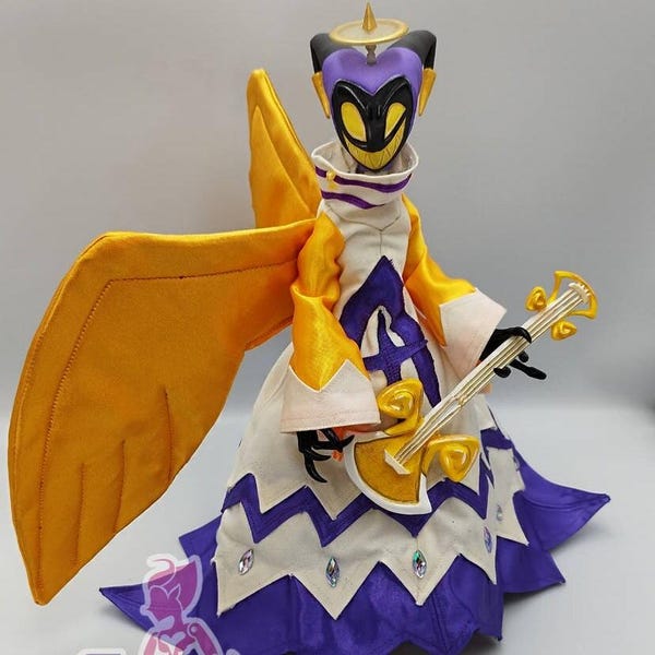Hazbin Hotel Plush Adam - Etsy