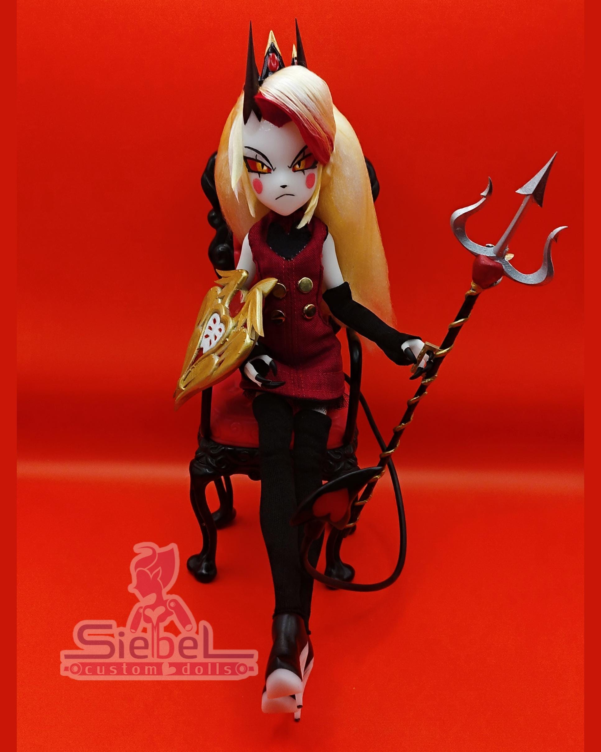 Hazbin Hotel Charlie Morningstar Demon Doll - Etsy