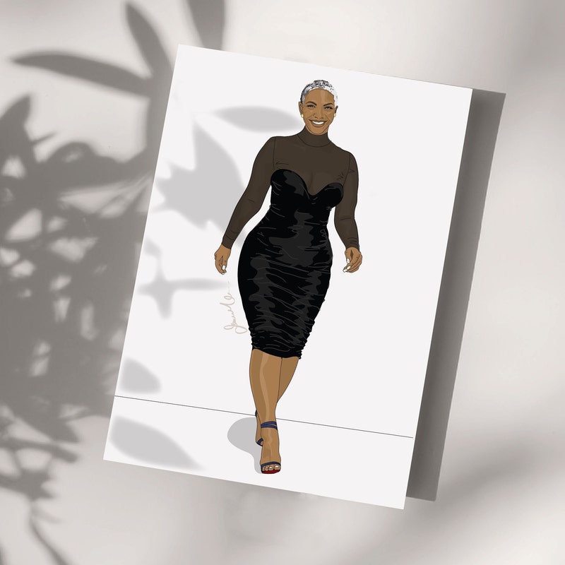 Black Greeting Cards - Etsy