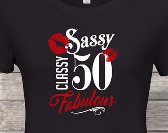 Classy 50th Birthday | Etsy