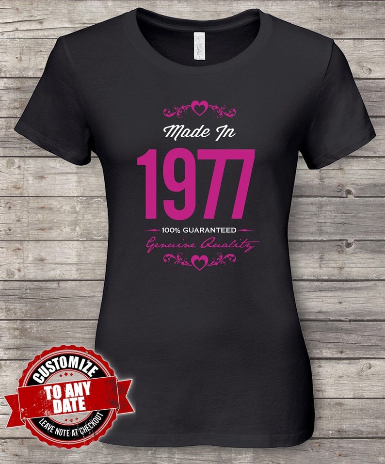 Made in 1977 Garantiert 45. Geburtstag Geschenke für Frauen - Etsy.de