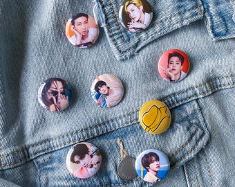 Kpop Buttons - Etsy