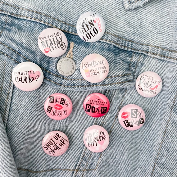 Mini Button Bundle Mean Girls 1 Pins Flair - Etsy