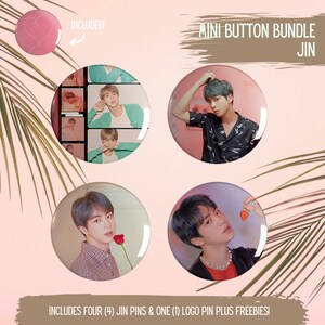 BTS Mini Button Bundle Metal Pins 1 Pins Map of the Soul Persona by BTS ...