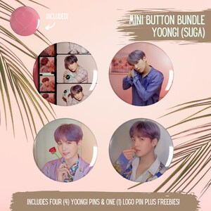 BTS Mini Button Bundle Metal Pins 1 Pins Map of the Soul Persona by BTS ...