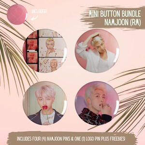 BTS Mini Button Bundle Metal Pins 1 Pins Map of the Soul Persona by BTS ...