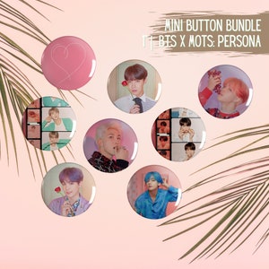 BTS Mini Button Bundle Metal Pins 1 Pins Map of the Soul Persona by BTS ...