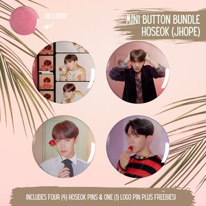 BTS Mini Button Bundle Metal Pins 1 Pins Map of the Soul Persona by BTS ...