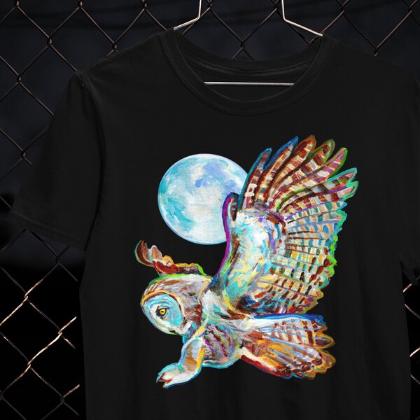 Goth Owl T Shirt - Etsy