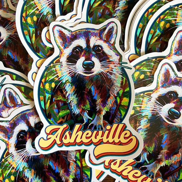 Asheville Stickers - Etsy