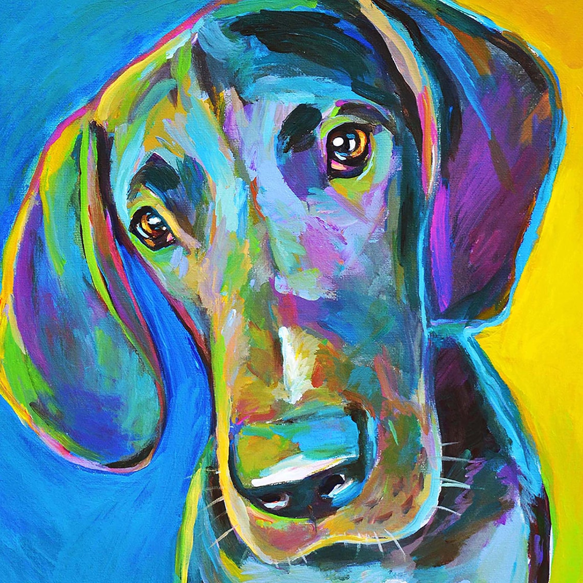 Great Dane Art Print Great Dane Gift Great Dane Portrait - Etsy