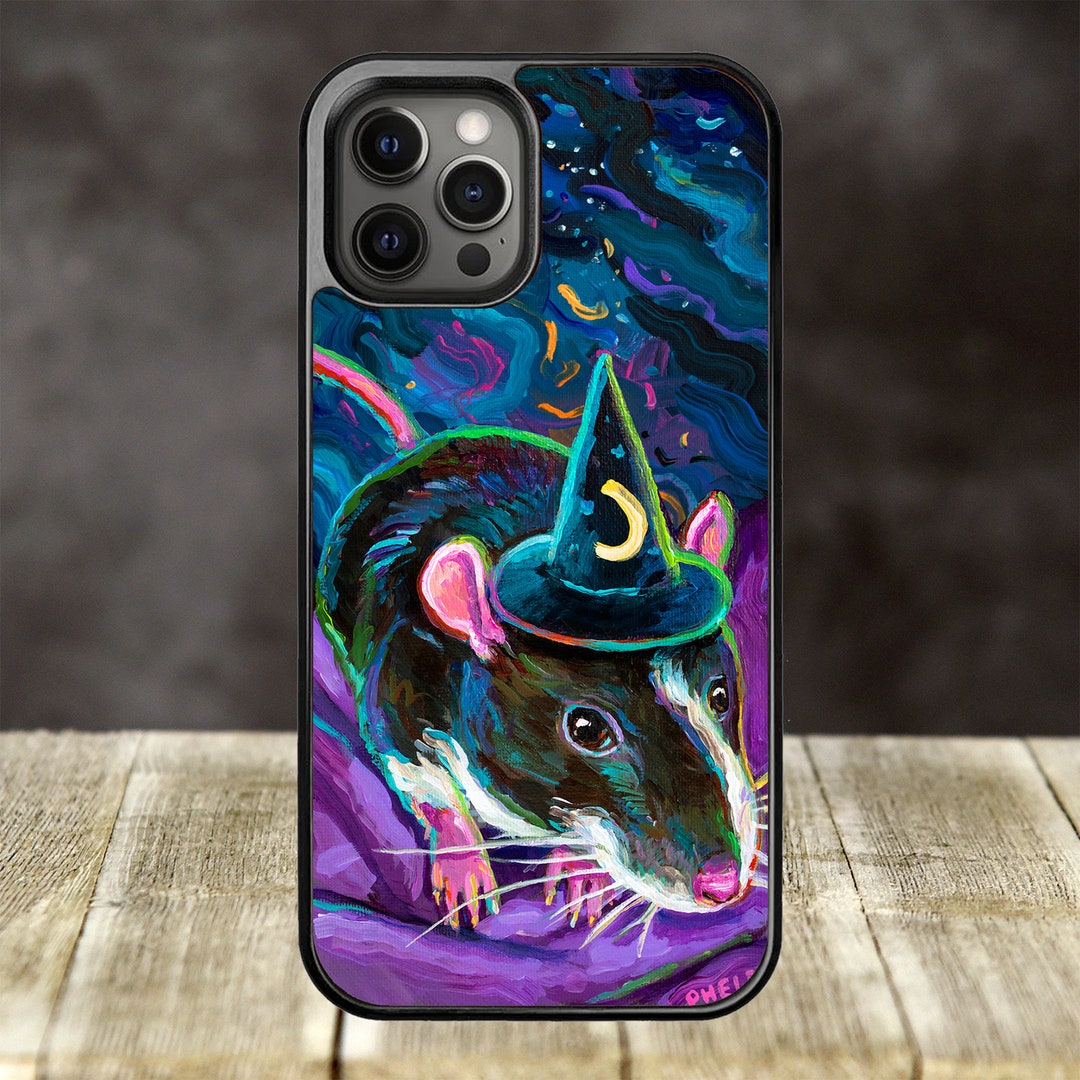 Witchy Rat Phone Case - Etsy Ireland