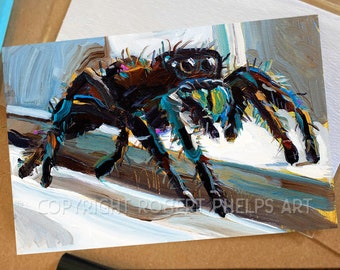 Antique Tarantula Art Print, Spider Art Print, Giant Tarantula, Big ...