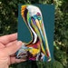 Colorful Pelican Mini Wall Art Print, Pelican Painting Artwork for ...