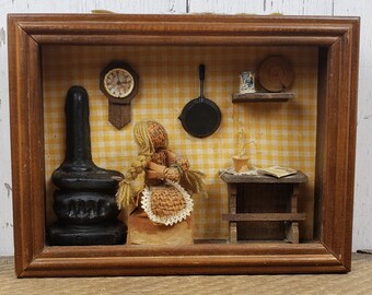 3d Farm Shadow Box - Etsy