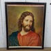 Antique 1930 Jesus at 30 Portrait Framed Print W/ Glass Religious ...