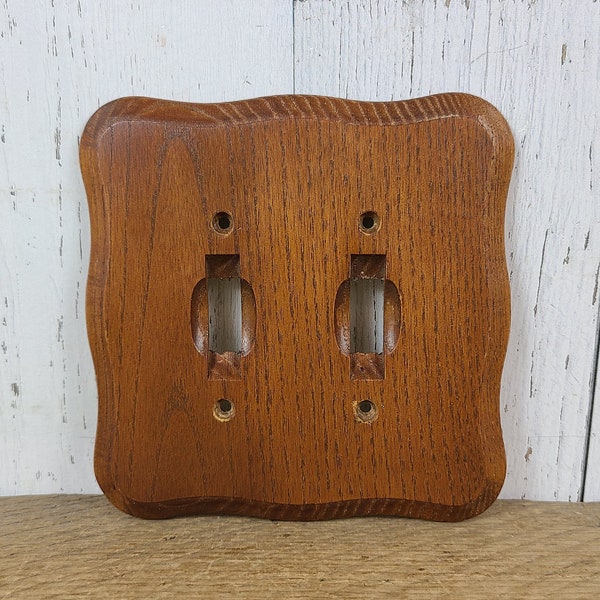 Mid Century Modern Wooden Switch Plate - Etsy