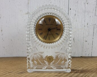 Princess House Crystal Clock - Etsy