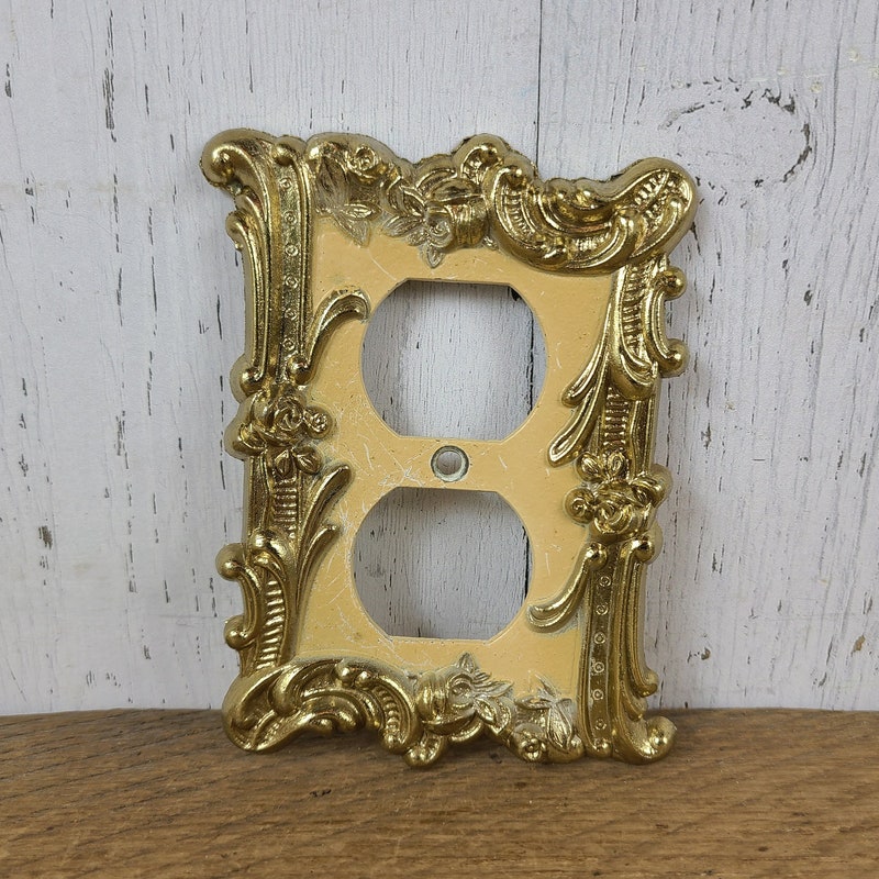 Vintage Outlet Cover - Etsy