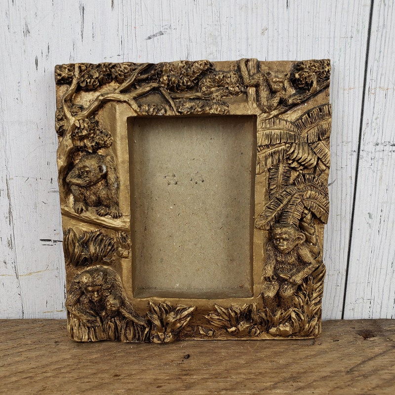 Monkey Picture Frame - Etsy
