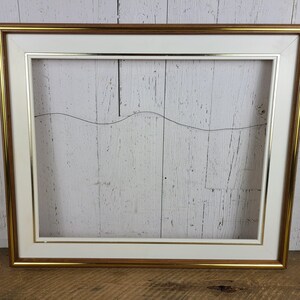 Vintage Large Empty Picture Frame 21x24 Painted - Etsy