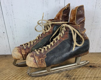 Leather Ice Skate | Etsy