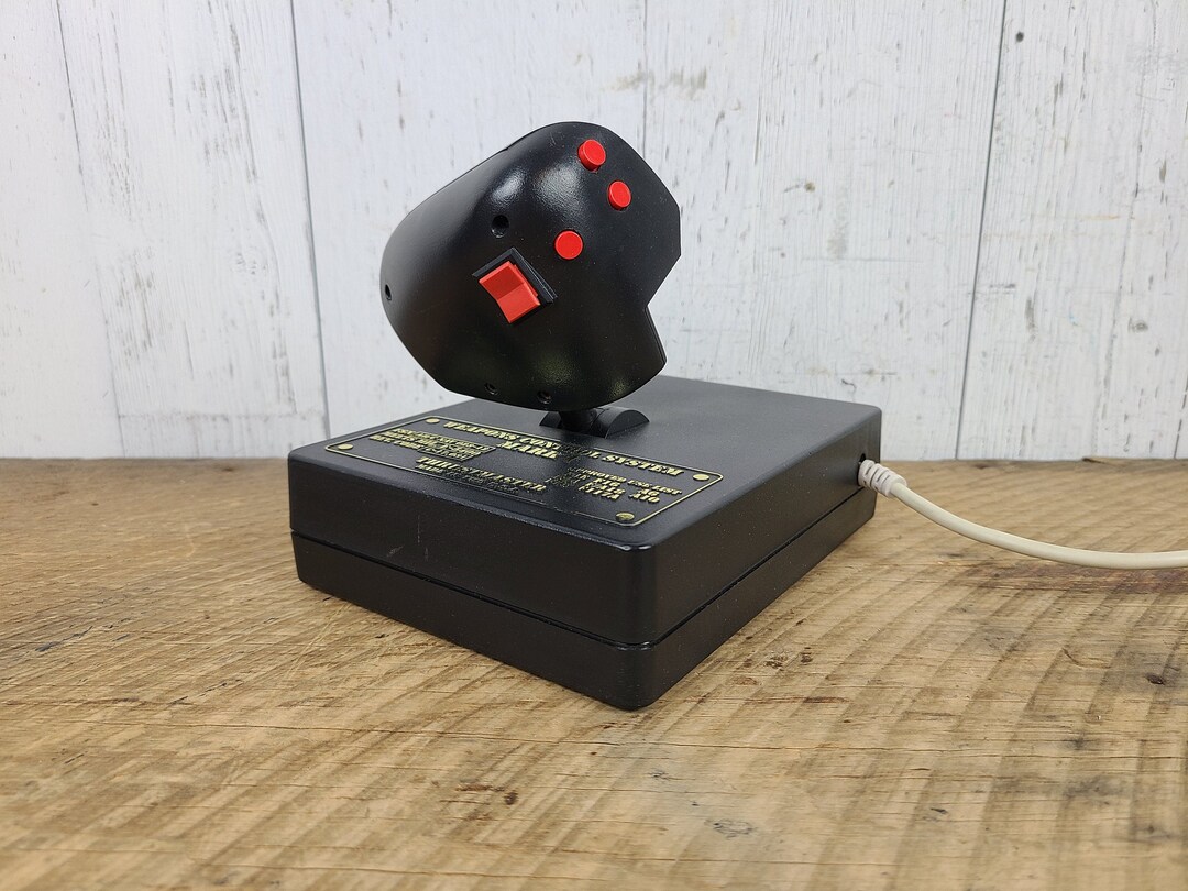 Vintage Thrustmaster Joystick Computer Flight Simulator Video Games ...