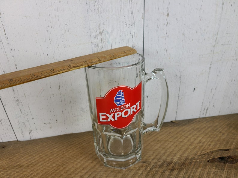 Vintage Molson Export Beer Mug Classic Canadian Beer Glass - Etsy Australia
