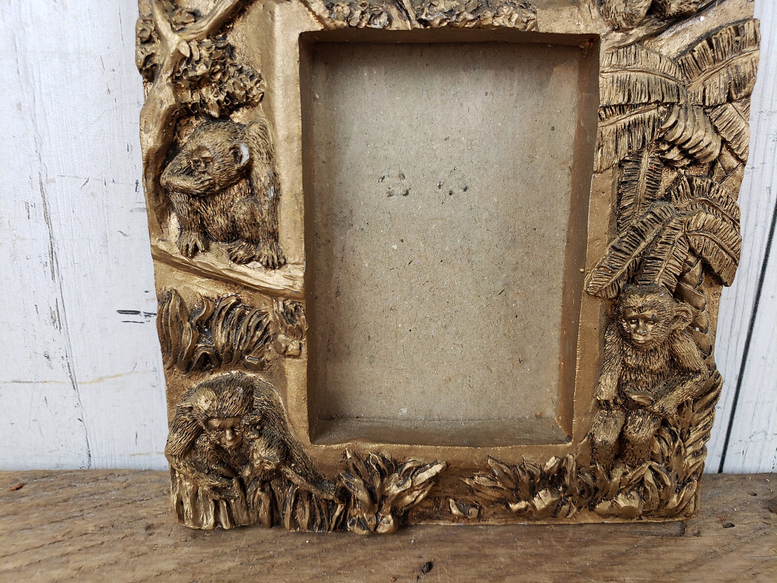 Vintage Monkey Picture Frame Resin Plastic for 2x3 Art Wall - Etsy